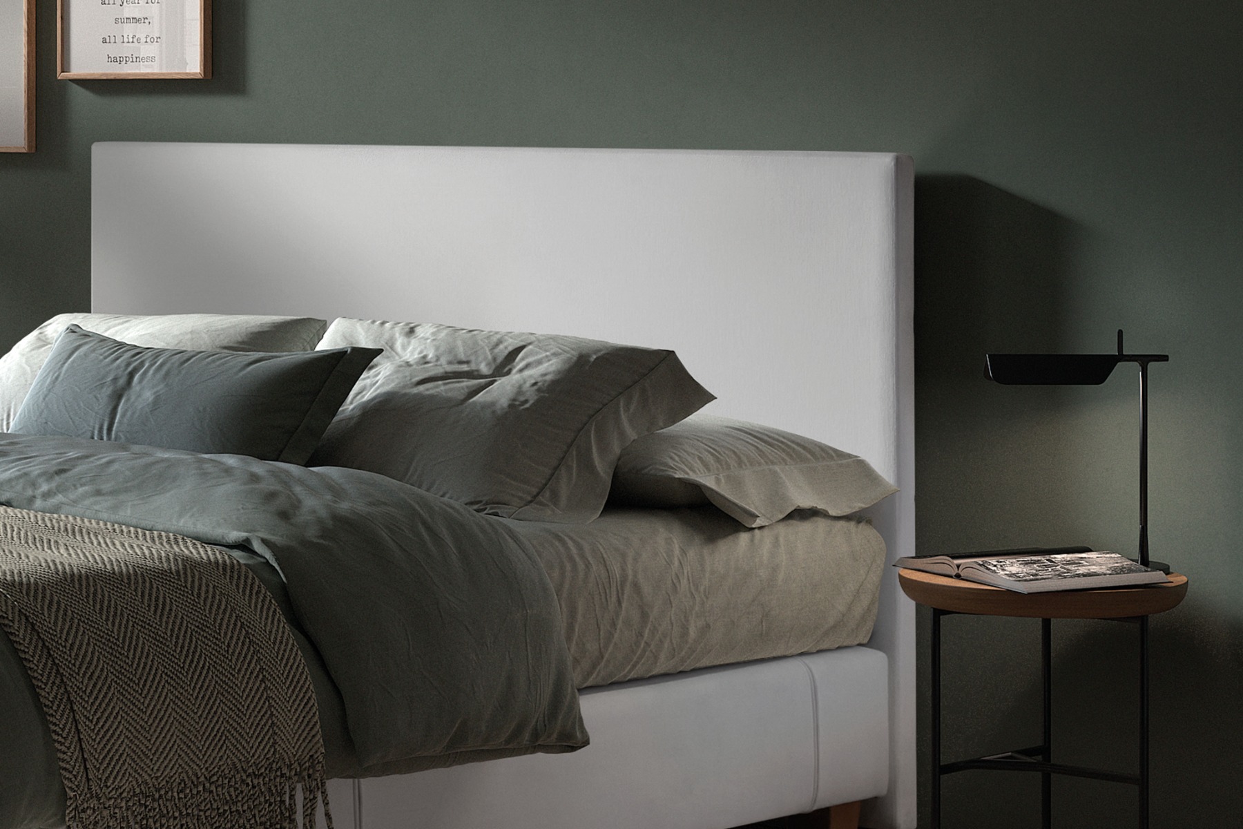 Boxspring Madison-BS1-80-200-Vlak (niet verstelbaar)